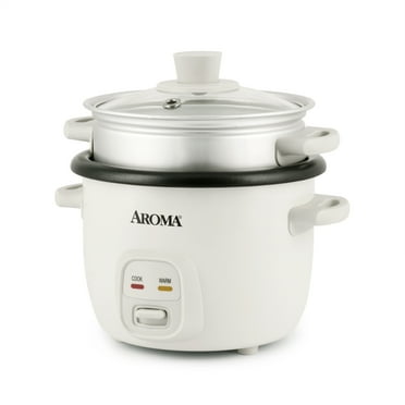 Aroma Mini Electric 3-Cup Digital Cool Touch Rice Cooker - Walmart.com