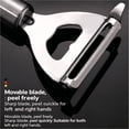3-in-1 Stainless Steel Peeler with Sharp Swivel Blade, Multi-Functional ...
