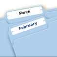 File folder labels for office organization, easy peel self adhesive ...