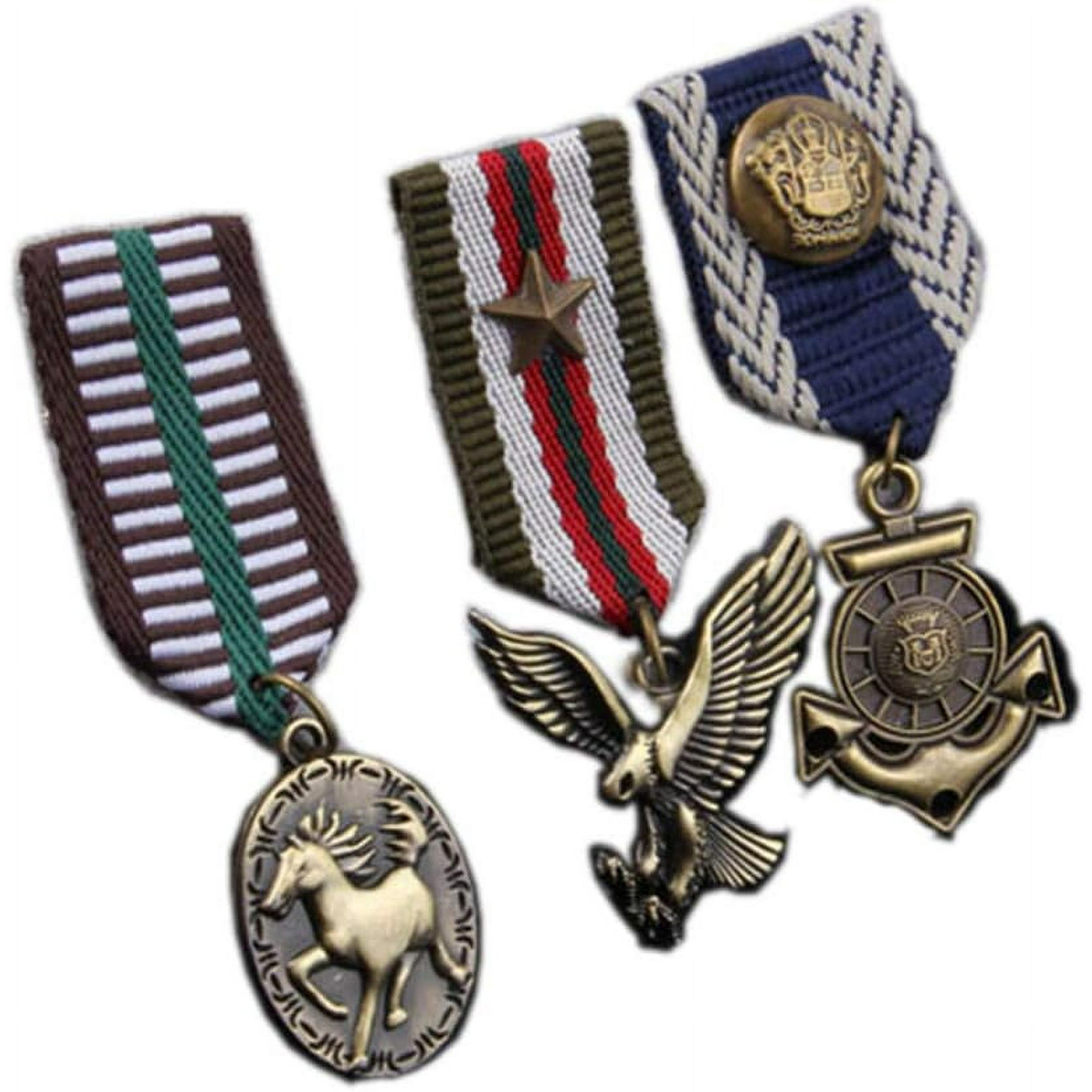Click here for Oruyrop 3pcs/Pack Military Hero Medals Blazer Suit... prices