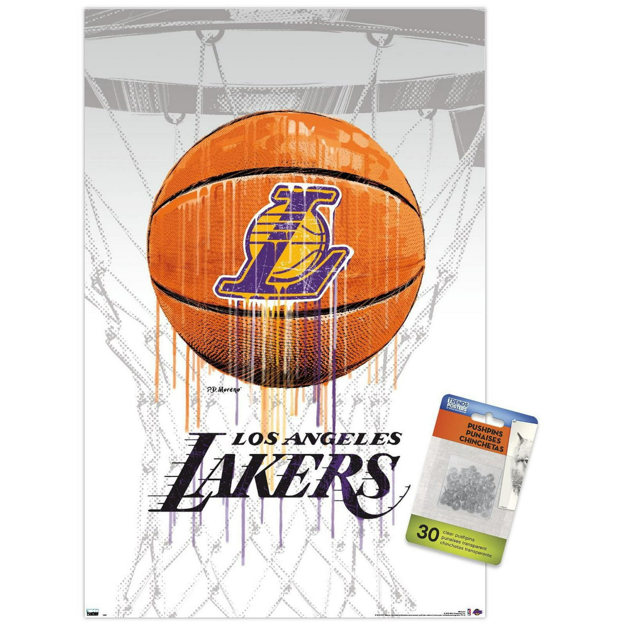 Click here for Trends International Nba Los Angeles Lakers - Drip... prices