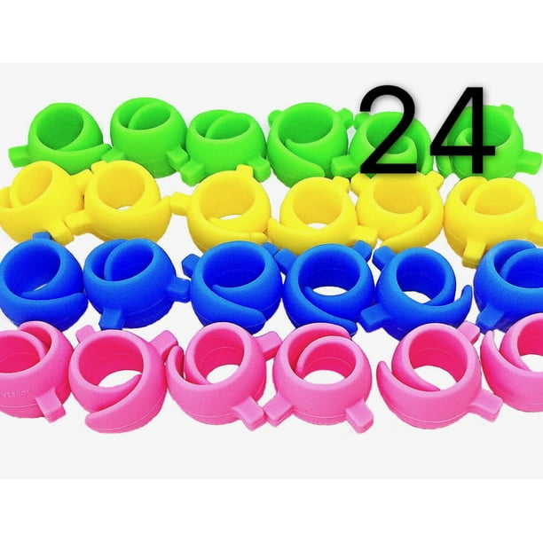 PeavyTailor 24 Pcs Thread Clips Holder Tool for embroidery, quilting ...