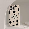Designed for iPhone Case, Cute Dalmatian Dog Spot Soft Phone Case(White ...
