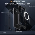 ELEHOLD Case for Samsung Galaxy S26 Crystal Clear Compatible with Mag ...