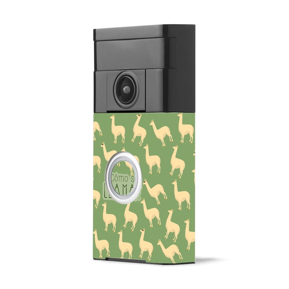 Skin Decal Wrap Compatible With Ring Video Doorbell Sticker Design ...