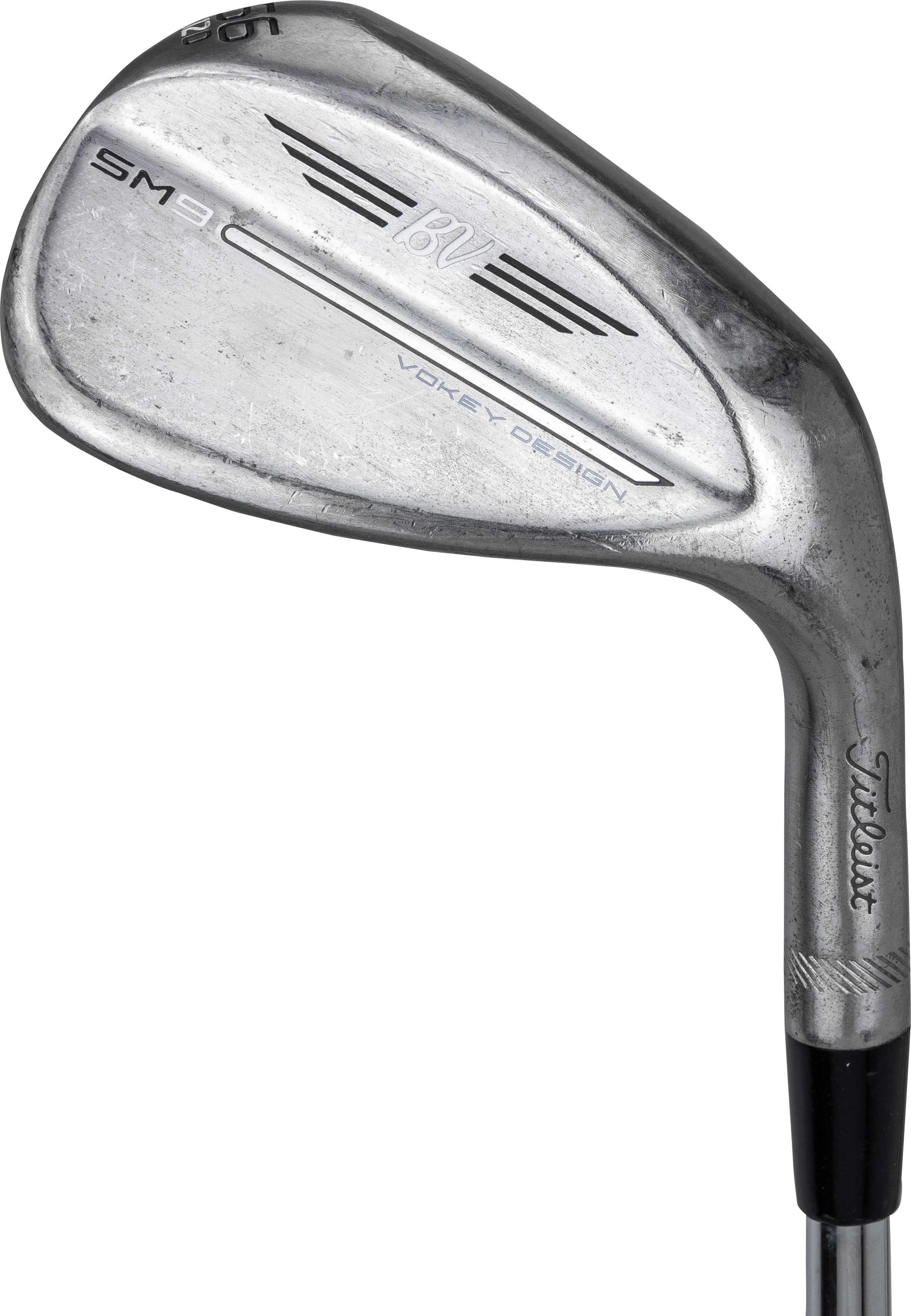 Pre-Owned Left Hand Titleist Vokey SM9 Raw D 60* Lob Wedge Reg 60-12 ...