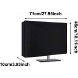 Monitor Dust Cover 26, 27, 28, 29 inch Anti-Static Dustproof Protective ...
