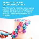 Satin Ice, White Buttercream Frosting, 1lb Pail, Ready to Use - Walmart.com