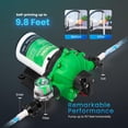 51-Series Water Pump, 12V DC 6.0GPM 70 PSI Self Priming Diaphragm Water ...