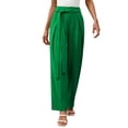 BADHUB Womens Dress Pant Straight Leg Business Casual Pleated ...