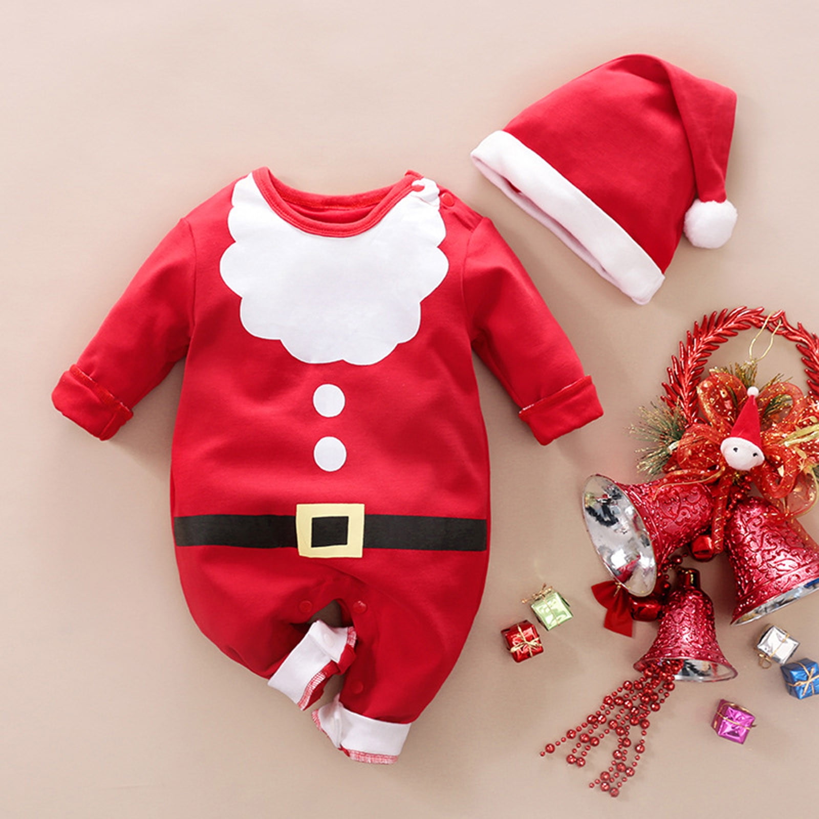 Click here for Dexiang Baby Girl Boy Christmas Outfits Santa Baby... prices