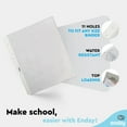 Enday Clear Sheet Protectors, 50 Pack, 8.5” x 11”, Non Glare, Heavy ...