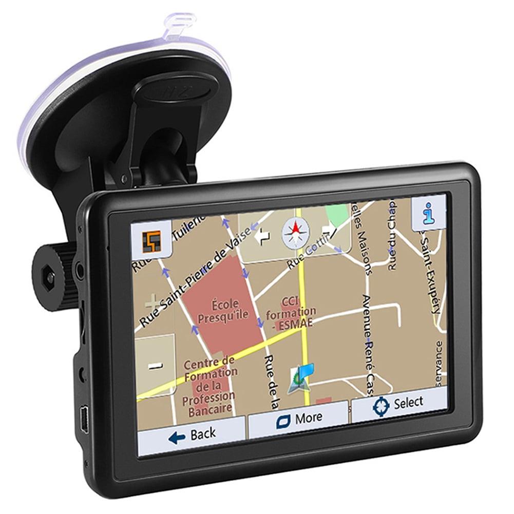 Dispositivo Gps Navegación portátil del GPS del coche del automóvil del dispositivo de HD GPS de ...