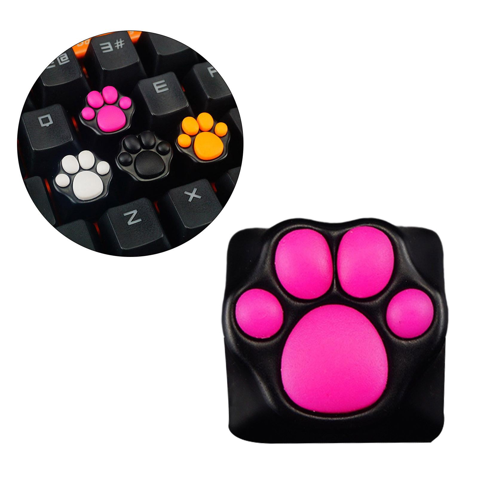 paw of cat Keys Individual Machinery for Cute Gaming Keyboard ...