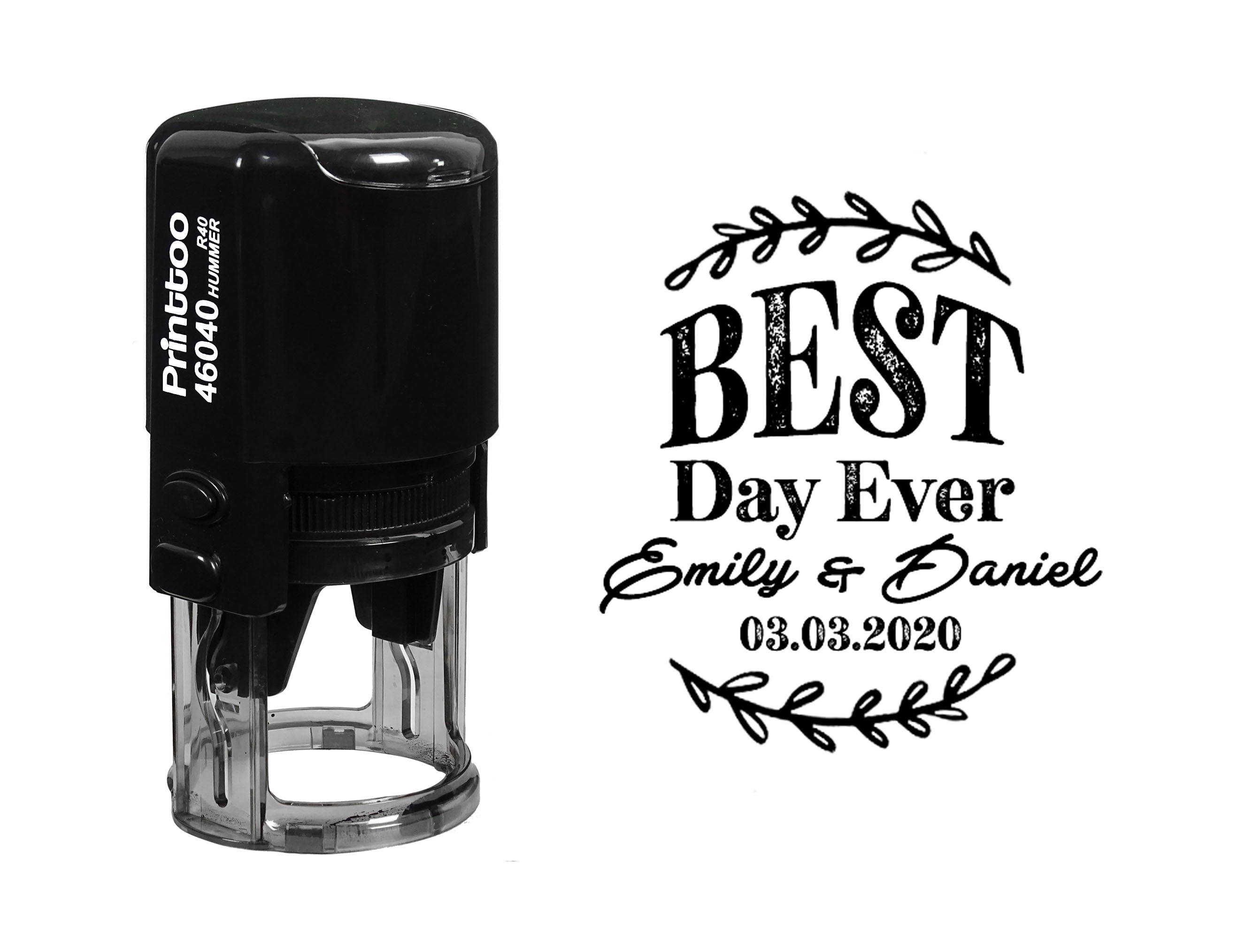 Printtoo Heavy Duty Dater Stamp Office Stationery With Scanned By Text ...