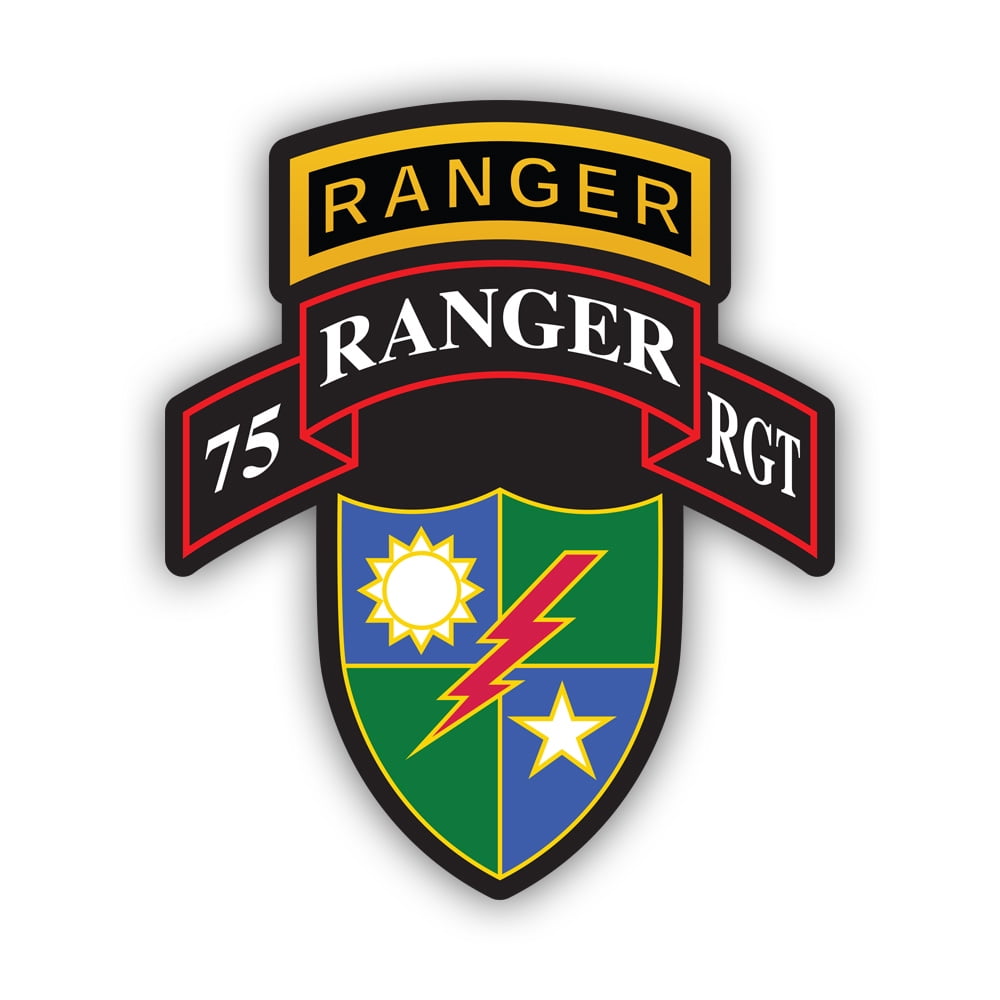 75th Ranger Regiment Insignia Sticker Decal - Self Adhesive Vinyl ...