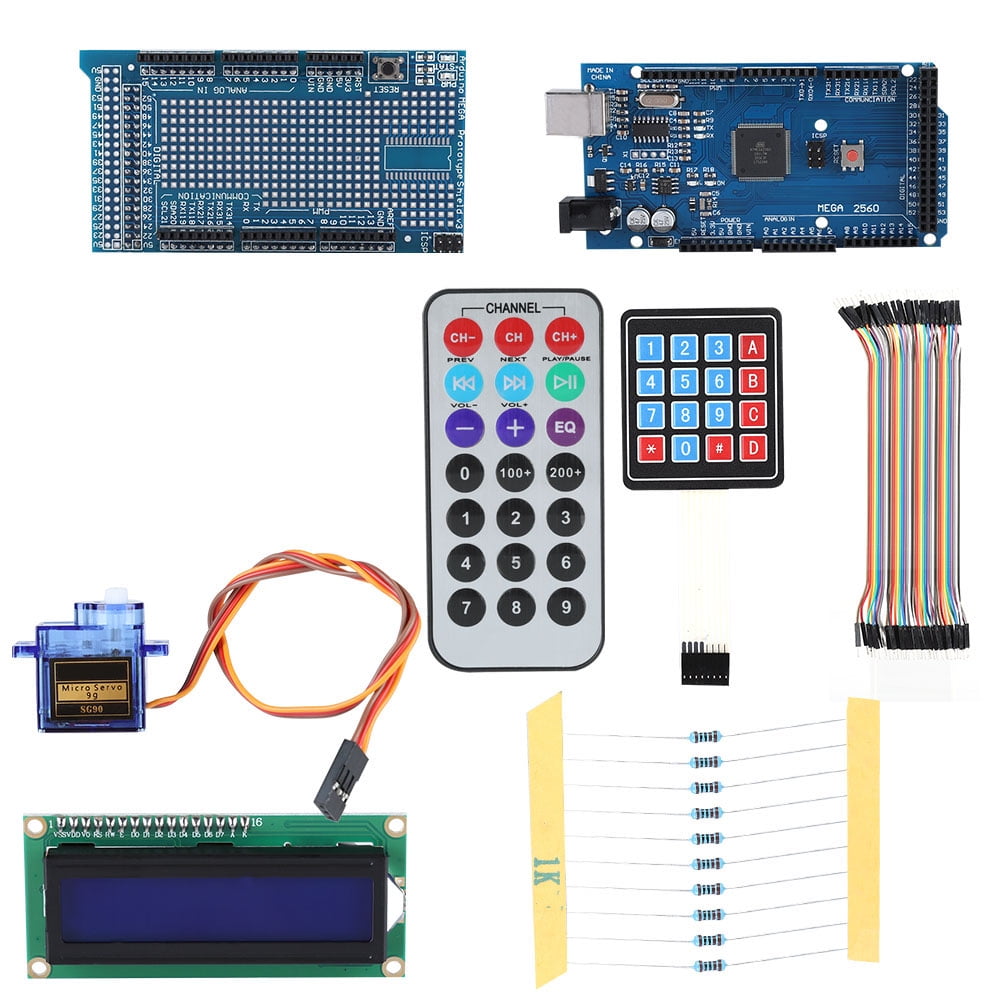 Kit de aprendizaje para servomotor Ultimate Introductory Learning Kit para Arduino MEGA 2560 ...