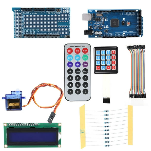 Kit de aprendizaje para servomotor Ultimate Introductory Learning Kit para Arduino MEGA 2560 ...
