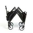 Seina Compact Outdoor Folding Utility Wagon, Black - Walmart.com