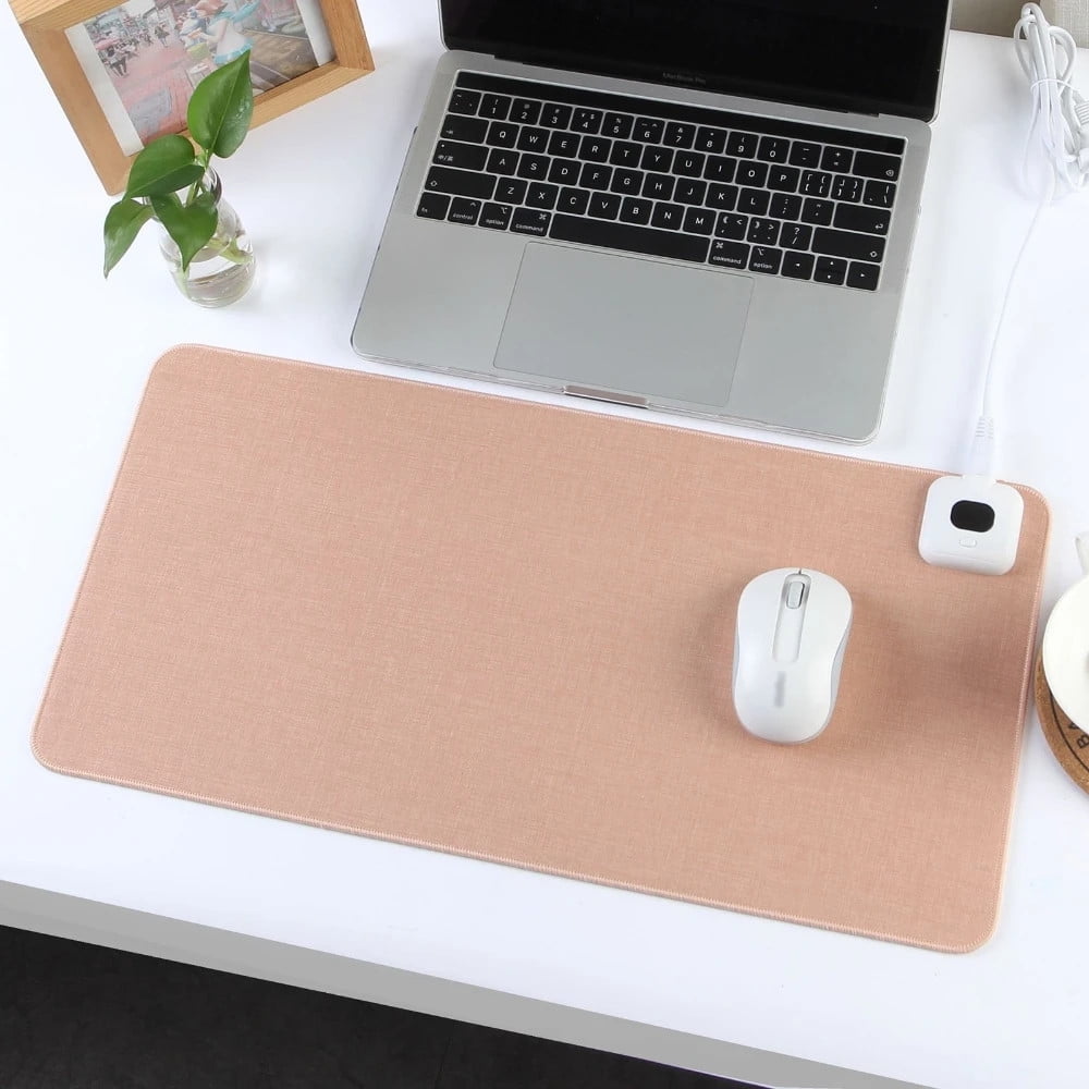 Click here for Unbranded Winter Heated Mouse Pad 26x52cm Pu Leath... prices