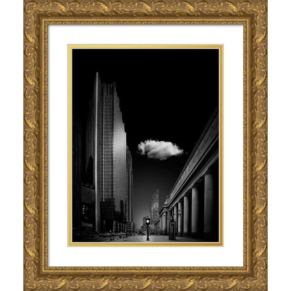 Carvalho, Jackson 19x24 Gold Ornate Wood Framed with Double Matting ...