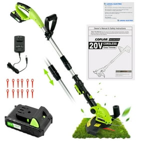 BLACK+DECKER LST201 20V MAX Lithium Ion String Trimmer/Edger, 10 ...