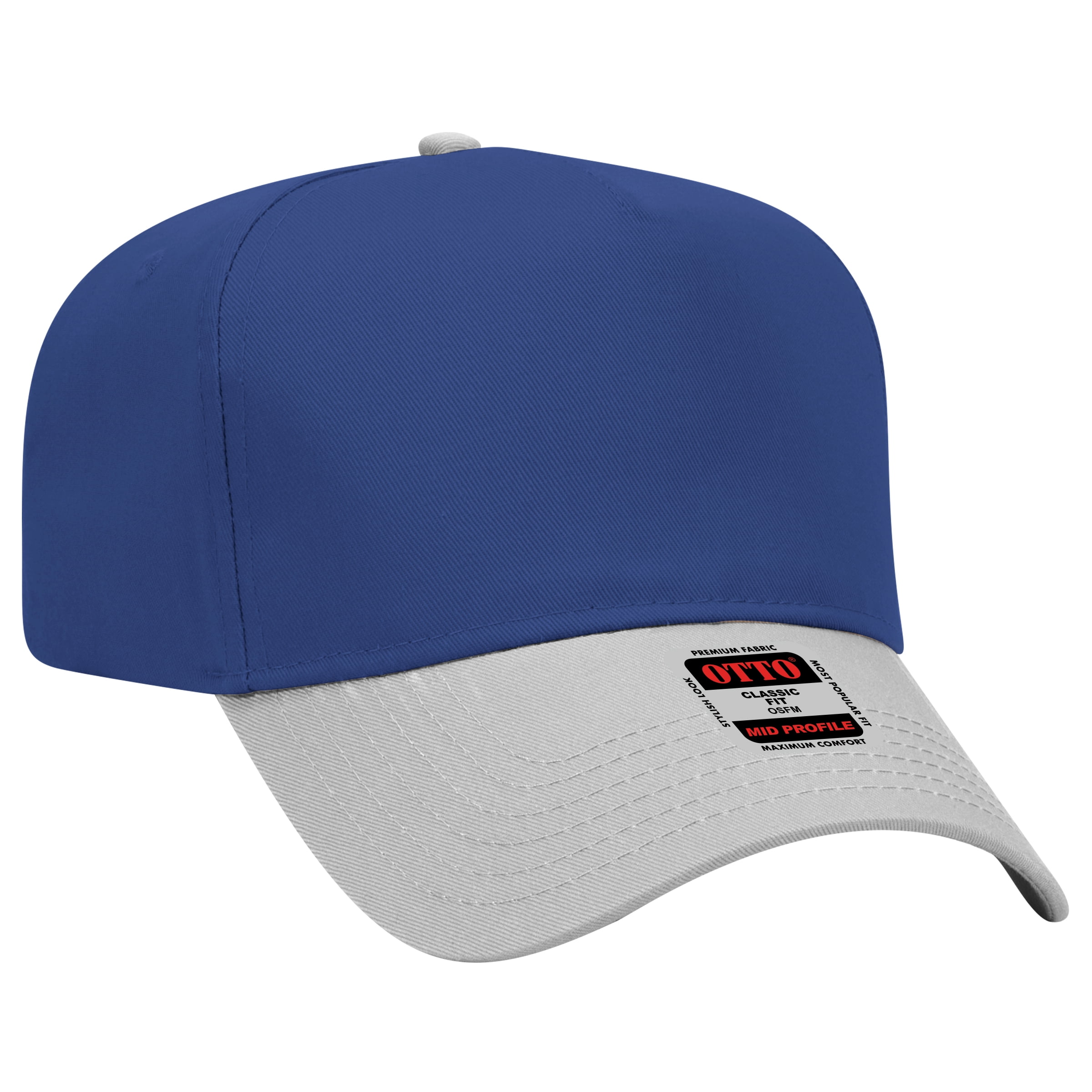 OTTO CAP 5 Panel Mid Profile Baseball Cap - Walmart.com