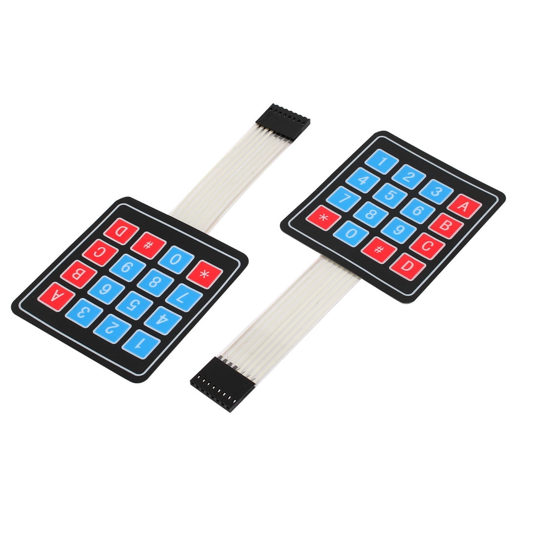 4x4 Matrix 16 Keys 8p Membrane Switch Controller Keypad Keyboard 2pcs Walmart Canada