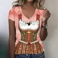 Oktoberfest Shirts for Women Beer Festival Female Pirate Shirt Novelty ...