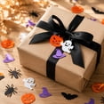Halloween Confetti 100 Pieces Ghost Skull Spider Web Pumpkin Bat Witch ...