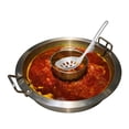 304 Stainless Steel Portable Camp Cookware Strainer, Strainer Spoon for ...