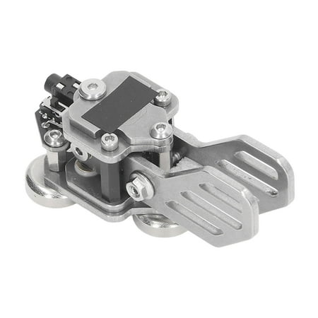 Mini CW Key Double Paddle Telegraph Key Stainless Steel Automatic Morse ...