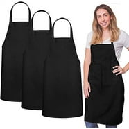 OPUX Chef Apron, Unisex Kitchen Apron with Pockets, Heavy Duty Canvas for Cooking, BBQ, Baking ...