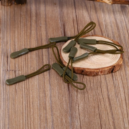 Edc Zipper Rope Zipper Slip Rope Backpack Zipper Rope 10x Zipper Pulls ...