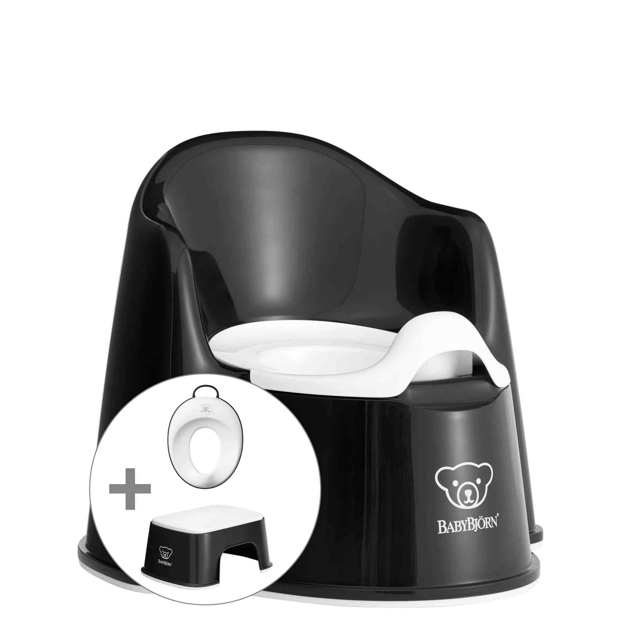 Click here for Babybjörn Babybjorn Potty Training Bundle  Black/W... prices