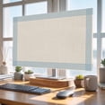 Blue Striped TV Dust Cover,Stretchable TV Screen Desktop Computer ...