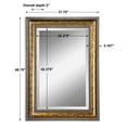Uttermost Sinatra Large Bronze Mirror - Walmart.com