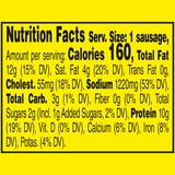 Penrose Big Mama Pickled Sausages 2.4 oz, savory chicken and pork snack ...