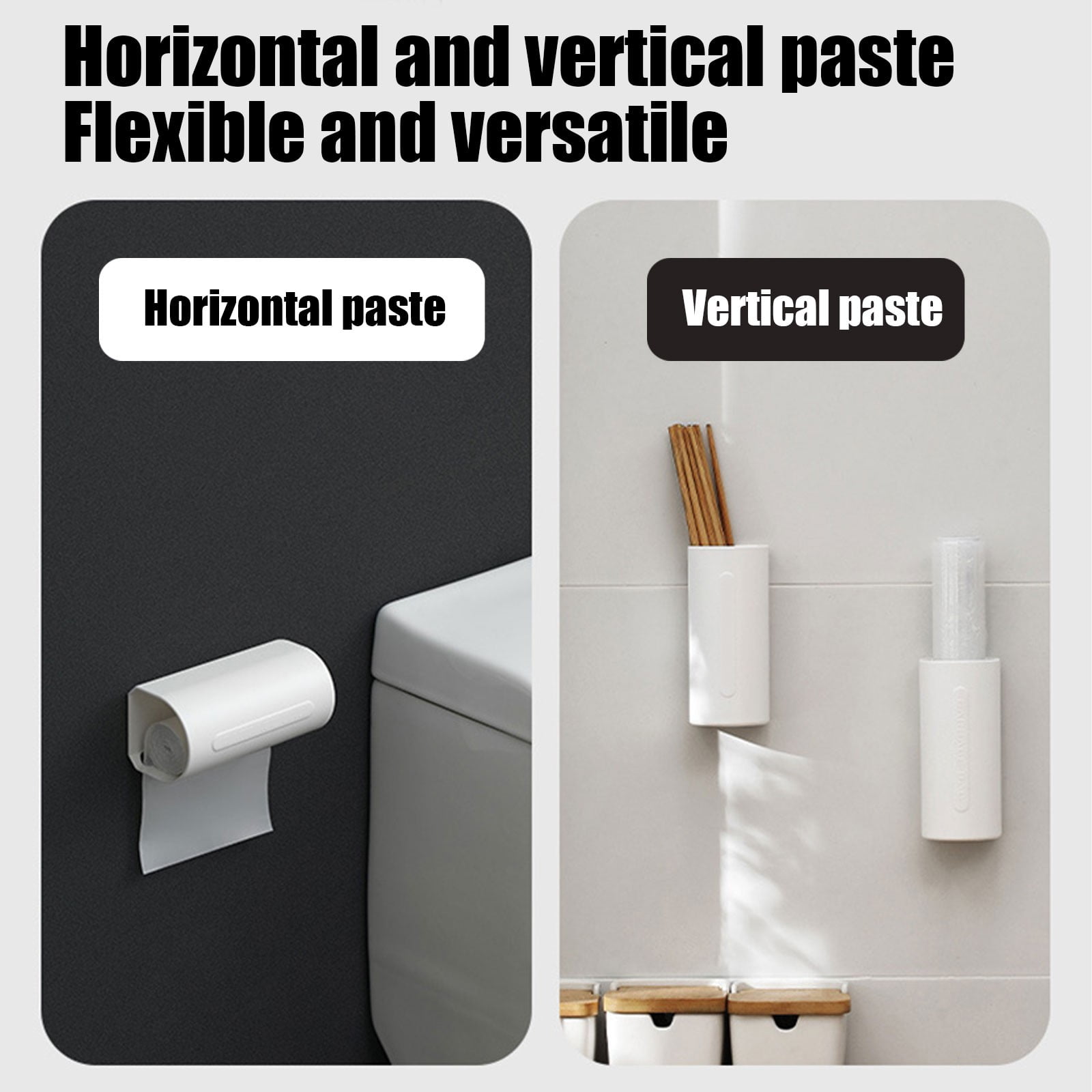 Pgyong Toilet Tissue Box Toilet Paper Box Wall Mounted Non Perforated ...