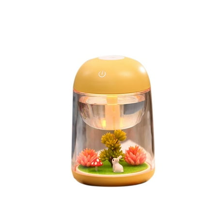 Bean_Creative Micro-Landscape Air Humidifier Silent USB LED Light Gift ...