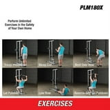 Powerline by Body-Solid PLM180X Lat Pulldown and Low Row Machine - Walmart.com
