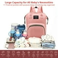 Multifunctional Diaper Bag Backpack for Mom and Dad, Large Capacity ...