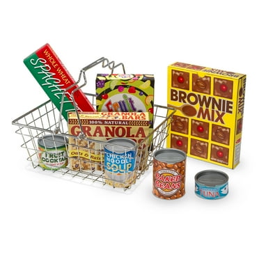 Melissa & Doug Fresh Mart Grocery Store Play Food and Role Play ...