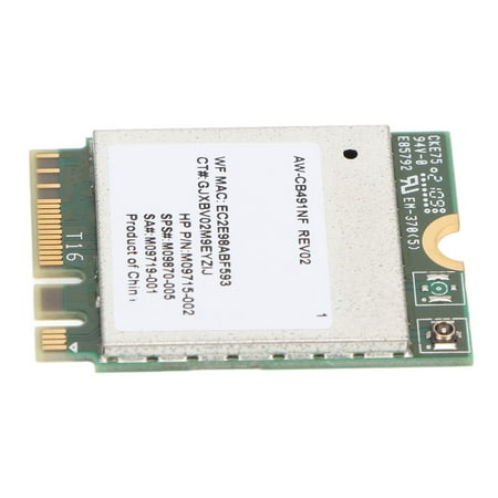 Wireless Card, High Speed Easy To Use RTL8821CE WiFi Card M.2 For Work ...
