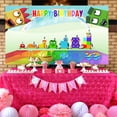 Numberblocks Backdrop Taspestry Wall Decor Banner Party Supplies Post ...