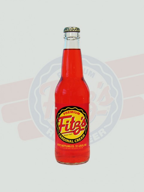 Fitz's Premium Cardinal Cream Soda, 12 Fl. Oz., 4 Count - Walmart.com