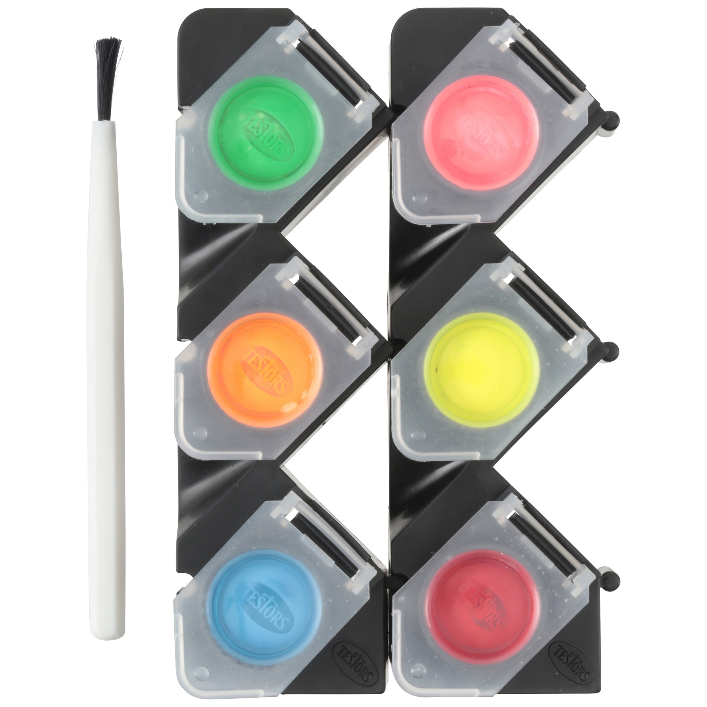 Testors® Primary Color Paint Set with Brush Kit - Walmart.com