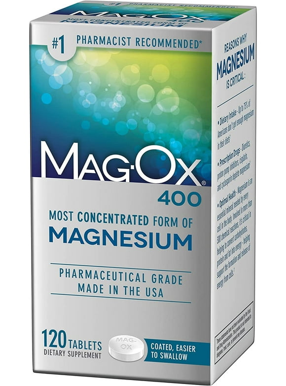 Magnesium Oxide in Magnesium - Walmart.com