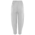 Dvkovi Womens Cotton Linen Harem Pants Casual Loose Fit High Waisted