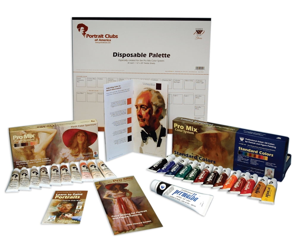 Weber John Sanden Deluxe Pro Mix Color System - Colors / Palette ...